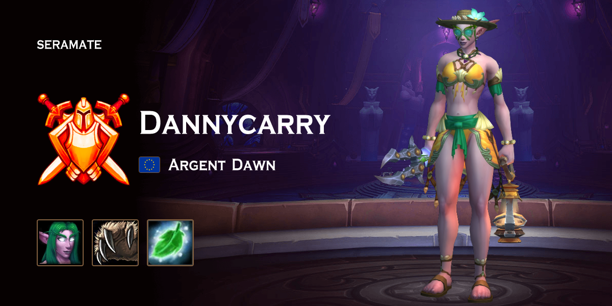 Dannycarry @ Argent Dawn (EU) · Seramate · WoW PvP Leaderboards, Arena Activity, Character ...